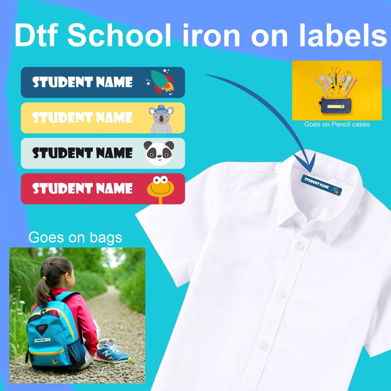DTF School Label Pack – DTF Cape Town